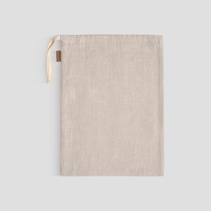 Linen Garment Storage Bag Travel Storage Bag Clothing Bag Natural ...