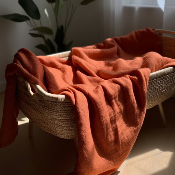 Linen Baby Bedding - Etsy