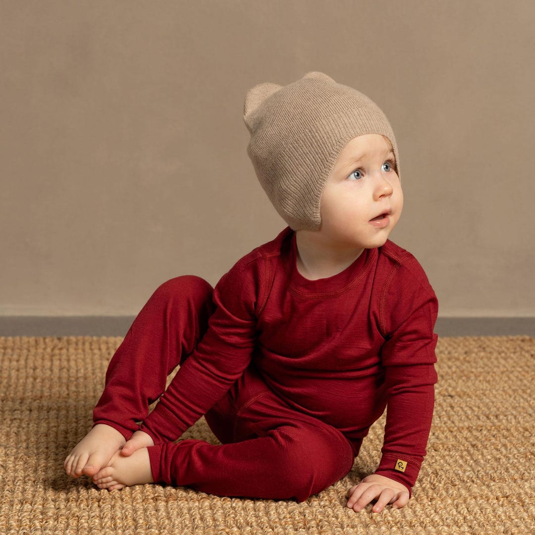 Kids Ear Flap Hat Fall Hat Baby Hat With Ear Flaps Merino Wool Hat for ...