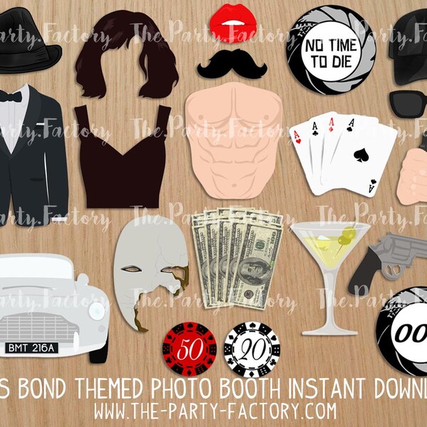 James Bond Backdrop - Etsy