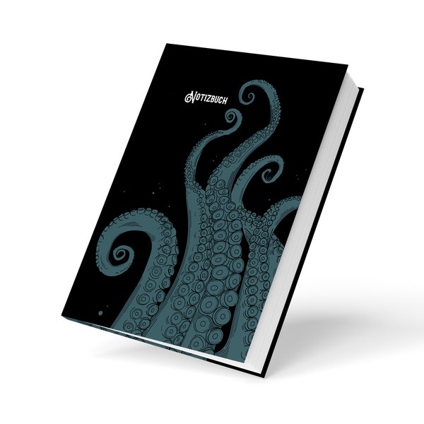 Octopus Notebook - Etsy
