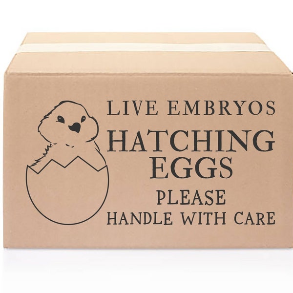 Chicken Egg Shipping Stickers - Etsy