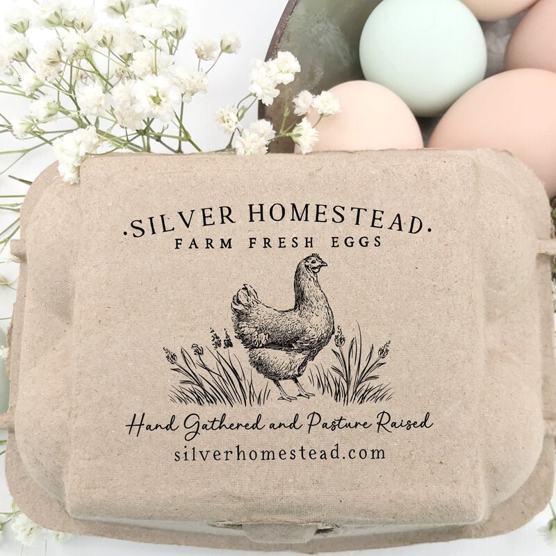 Custom Raised Rubber Stamp - Etsy