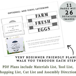 PDF Building Plans | Egg Carton Crate | Specialty Sized Custom Wood ...