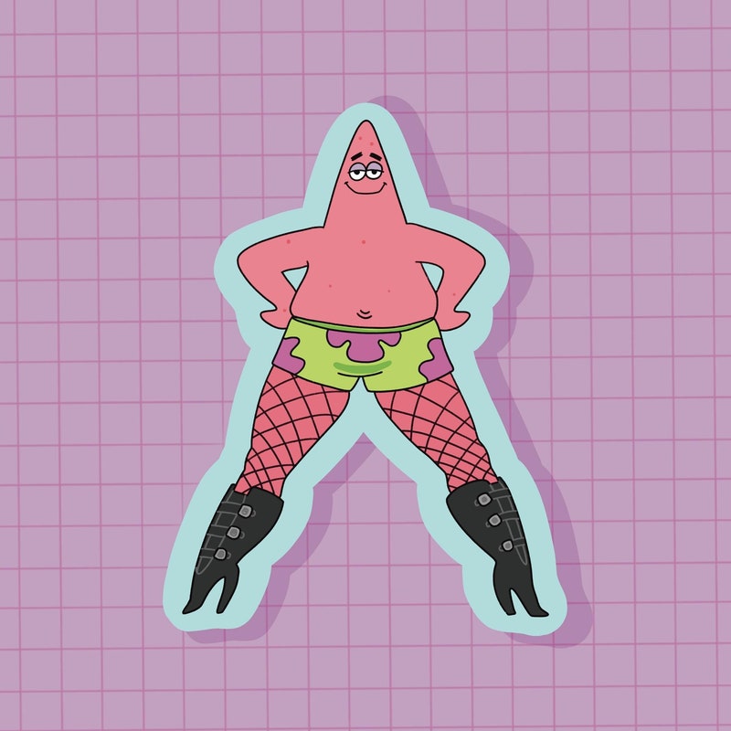 Patrick Star Fishnet - Etsy