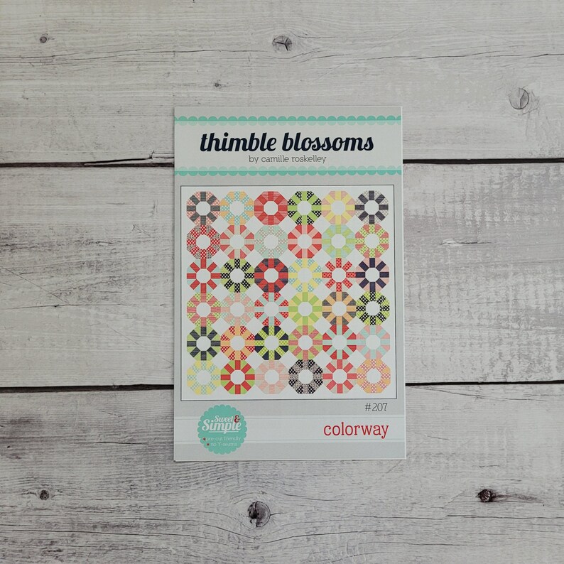 Colorway Quilt Pattern Thimble Blossoms Camille Roskelley - Etsy