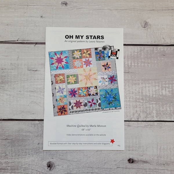 Oh My Stars Quilt Pattern Etsy