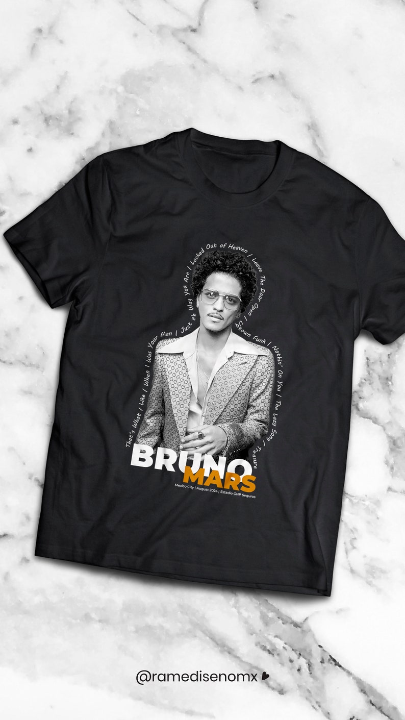 6 PNG Designs Inspired by Bruno Mars - Etsy