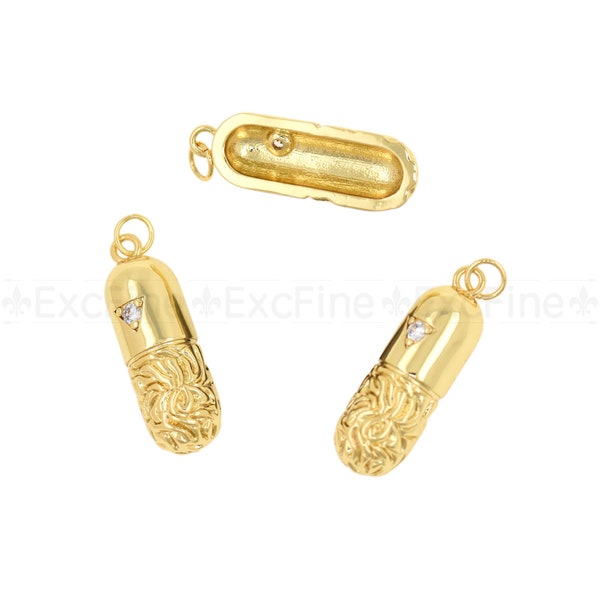 Capsule Pendant - Etsy