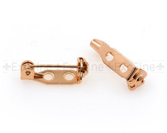 50pc Antique Bronze Pins20x5mm Metal Bar Pin Back - Etsy