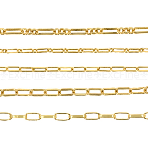 Rectangle Link Chain - Etsy