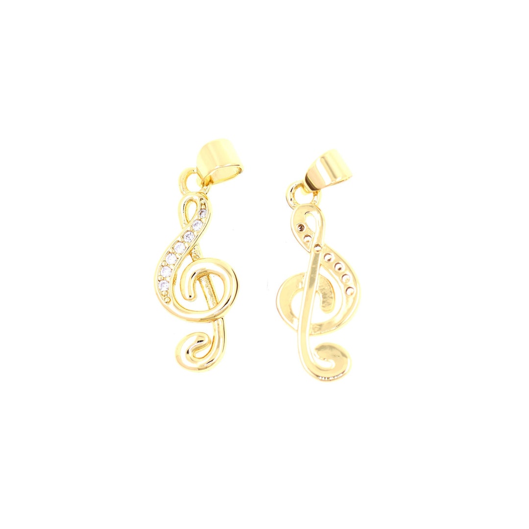 Personalized Musical Note Pendant, Music Lover Gift, Musical Note ...