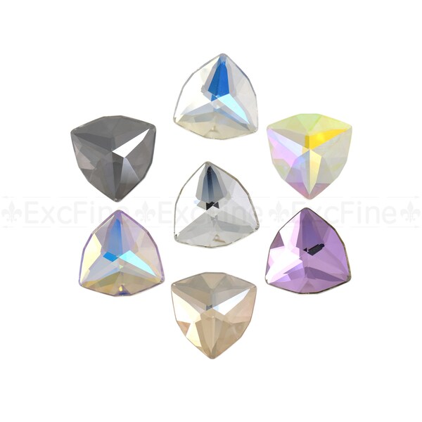 Triangle Crystal Beads - Etsy