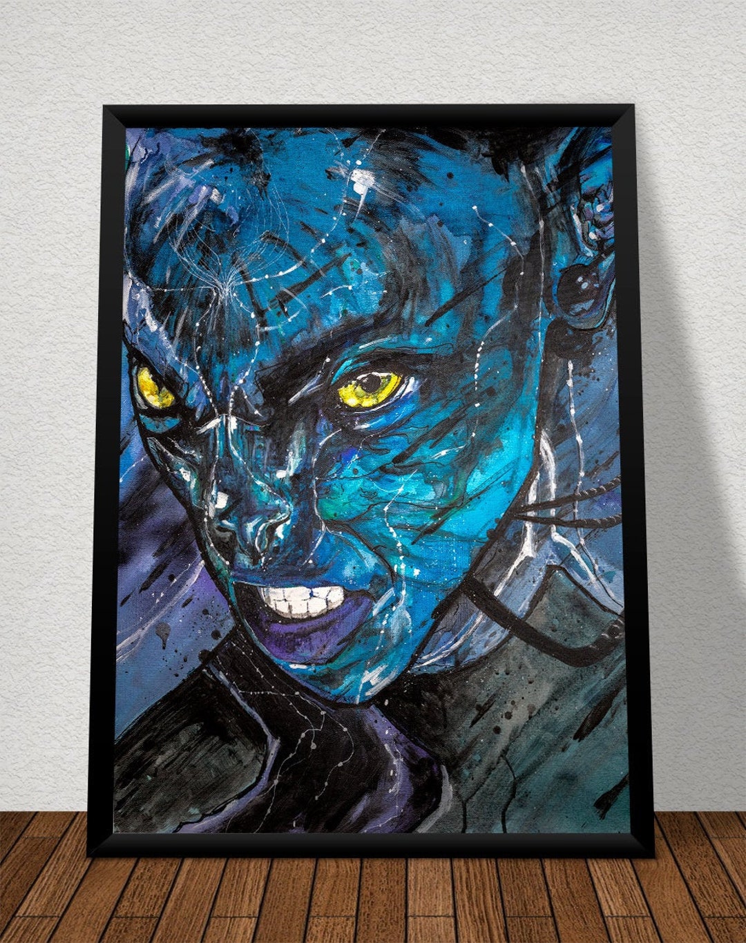 Canvas Drawing Avatar in Limited Edition for Wall Decoration, A2 Format ...