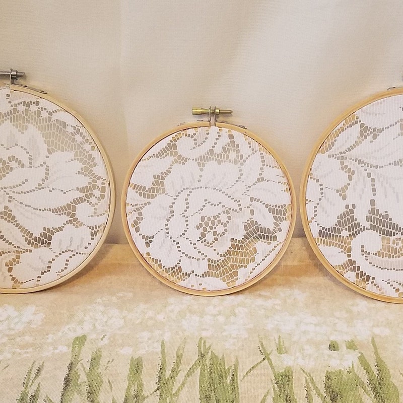 Lace Wall Decor - Etsy