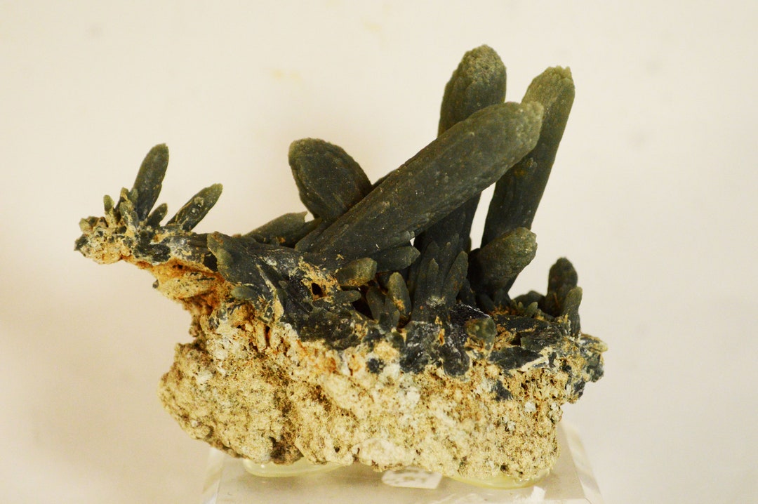 Quartz Crystal Cluster Prase 65x60mm Specimen Mineral Collection Gréce ...