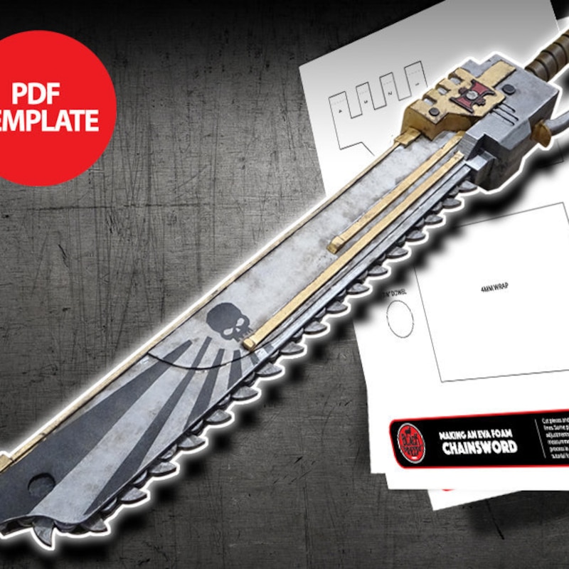 40k Prop Chainsword - Etsy