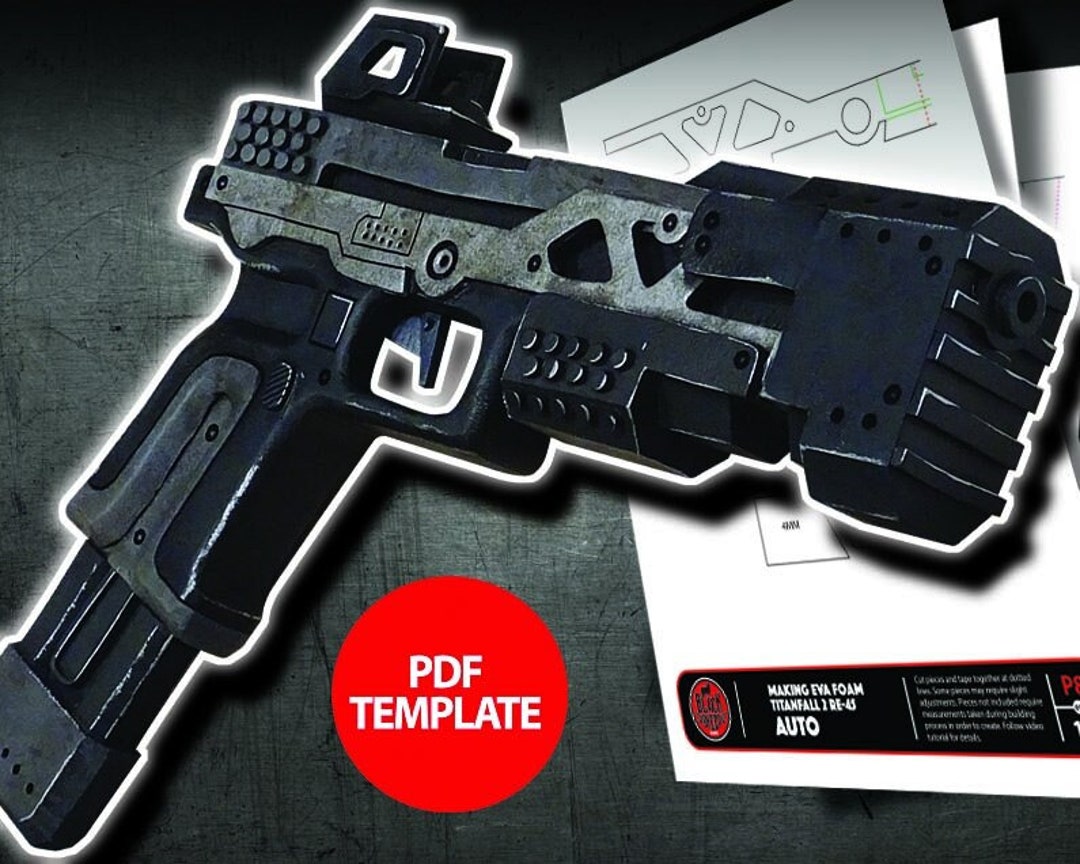 EVA Foam RE-45 Template - Etsy