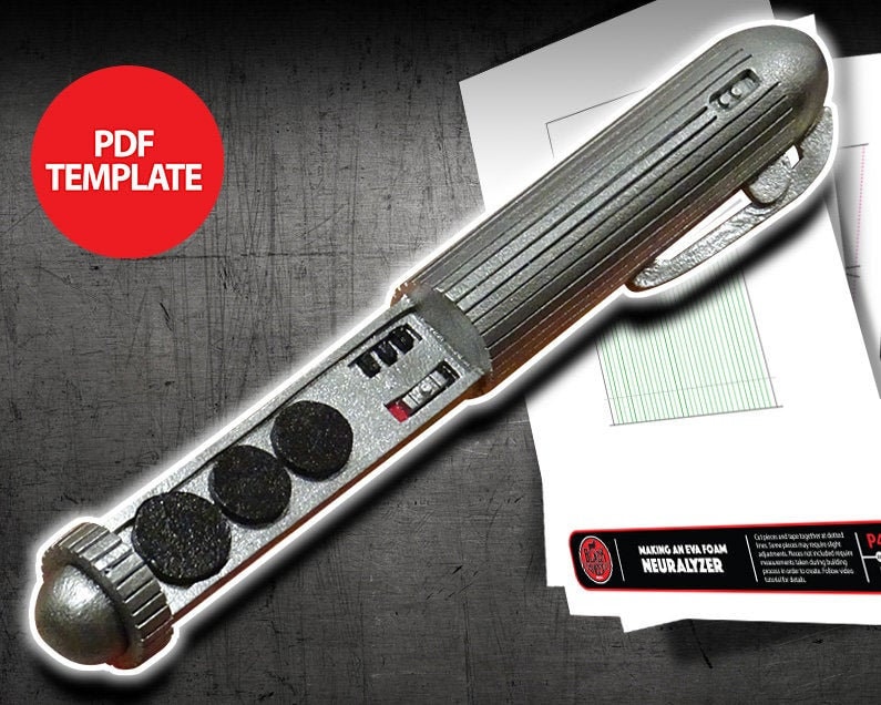 Eva Foam Neuralyzer Template - Etsy