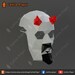 Mascara de diablo Papercraft - Etsy México