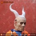 Mascara con cuernos largos Papercraft - Etsy México