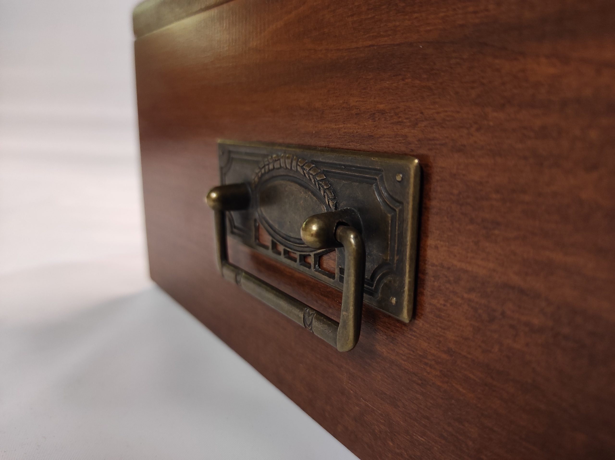 Wooden Coin Box With 5 Numismatic Trays in Italian Velvet. - Etsy