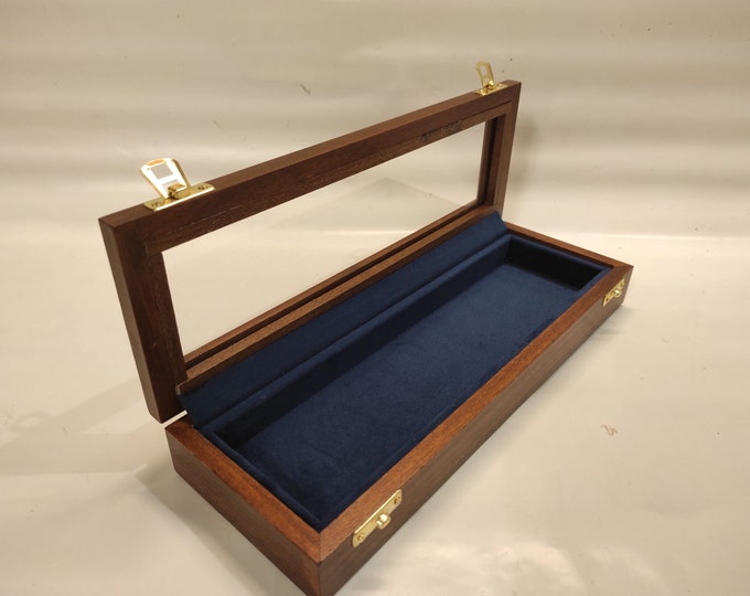 Wooden Case for Fine Collectible Knives Display Case - Etsy
