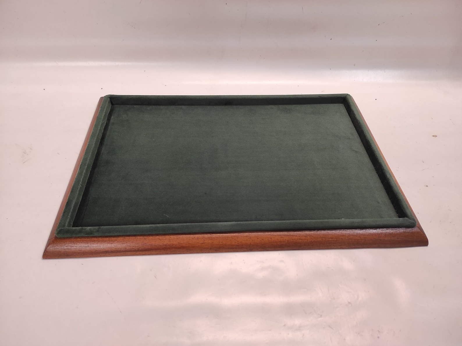 Tray in Wood and Velvet for Jewels, Coins, Medals CUSTOMIZABLE Green - Etsy