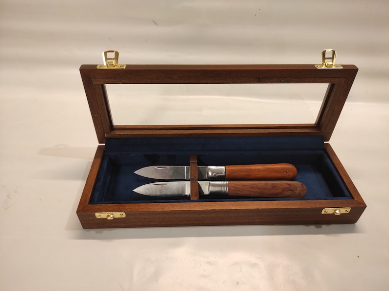 Wooden Case for Fine Collectible Knives Display Case - Etsy