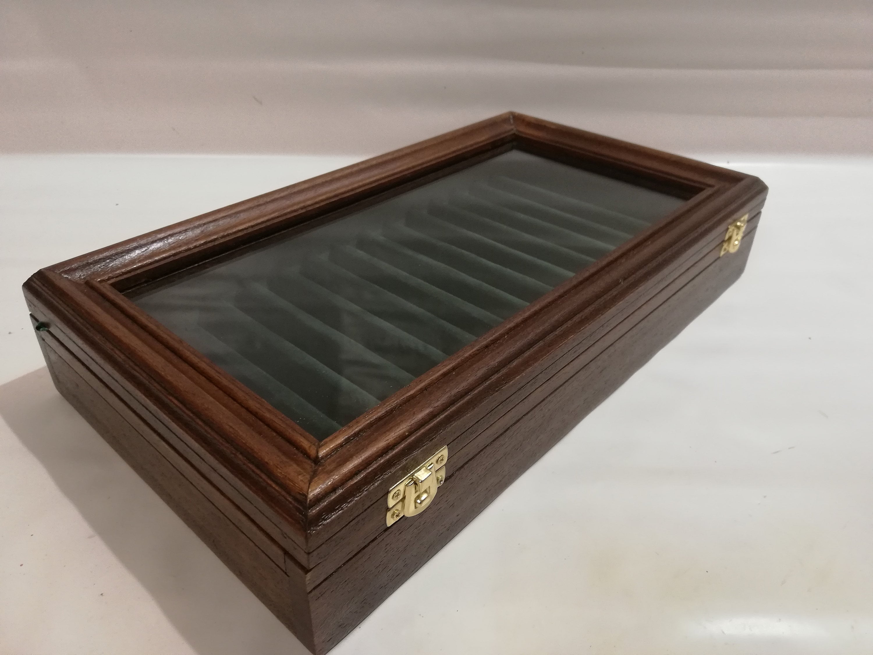 Collection Box for Freehand Razors. Wooden and Velvet Case. | Etsy