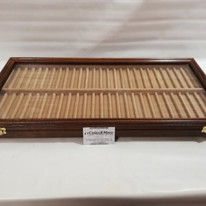 Pencil Case, Exhibitor for Fountain Pens Collection Wooden Pen Holder ...