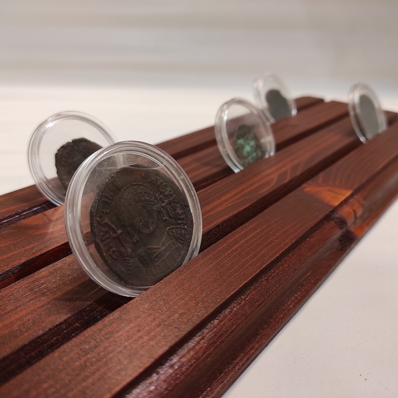Display for Coins Medals Capsule Table Display Support for - Etsy