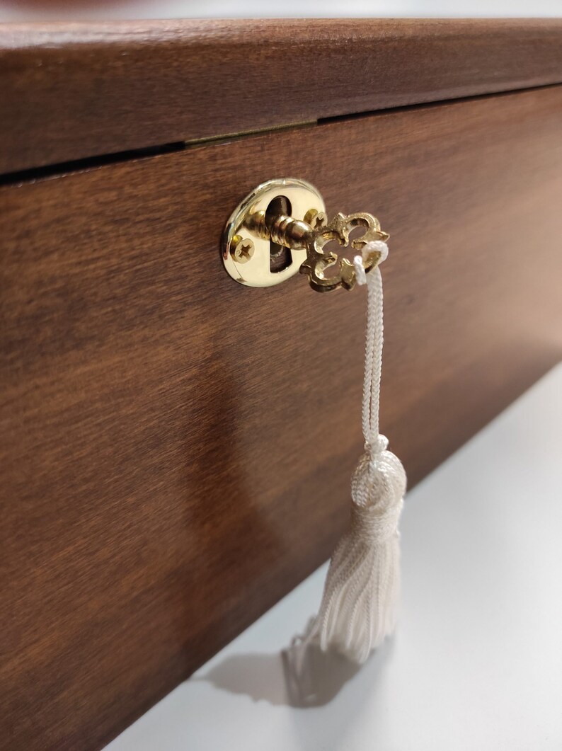 Wooden Coin Box With 5 Numismatic Trays in Italian Velvet. Customizable ...