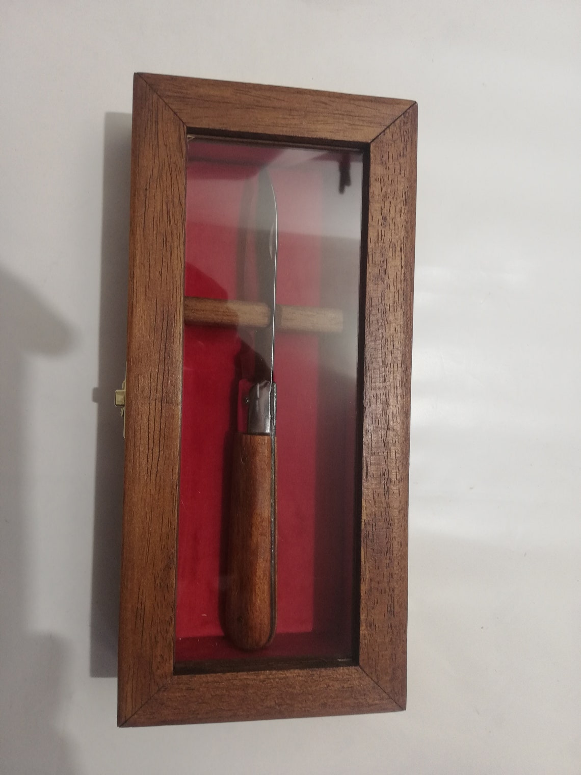 Display for Collectible Knives Personalized Box in Wood and - Etsy