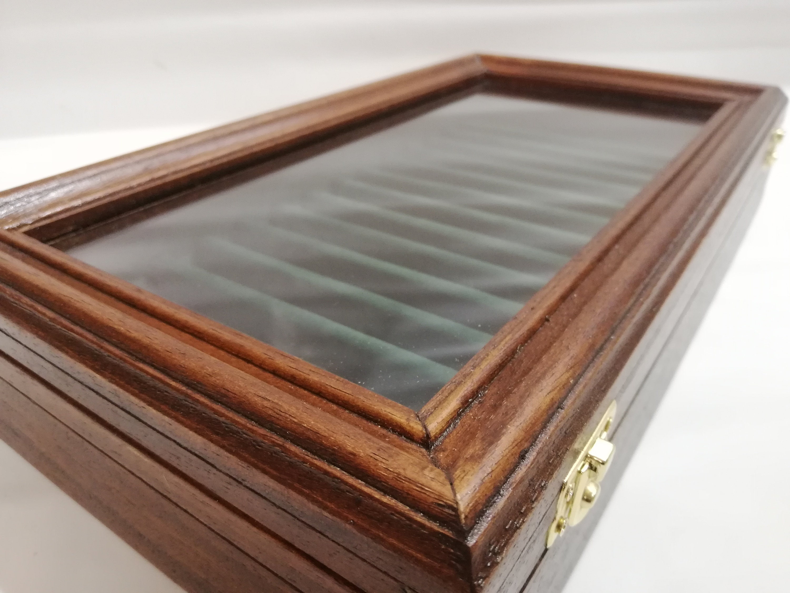 Collection Box for Freehand Razors. Wooden and Velvet Case. | Etsy