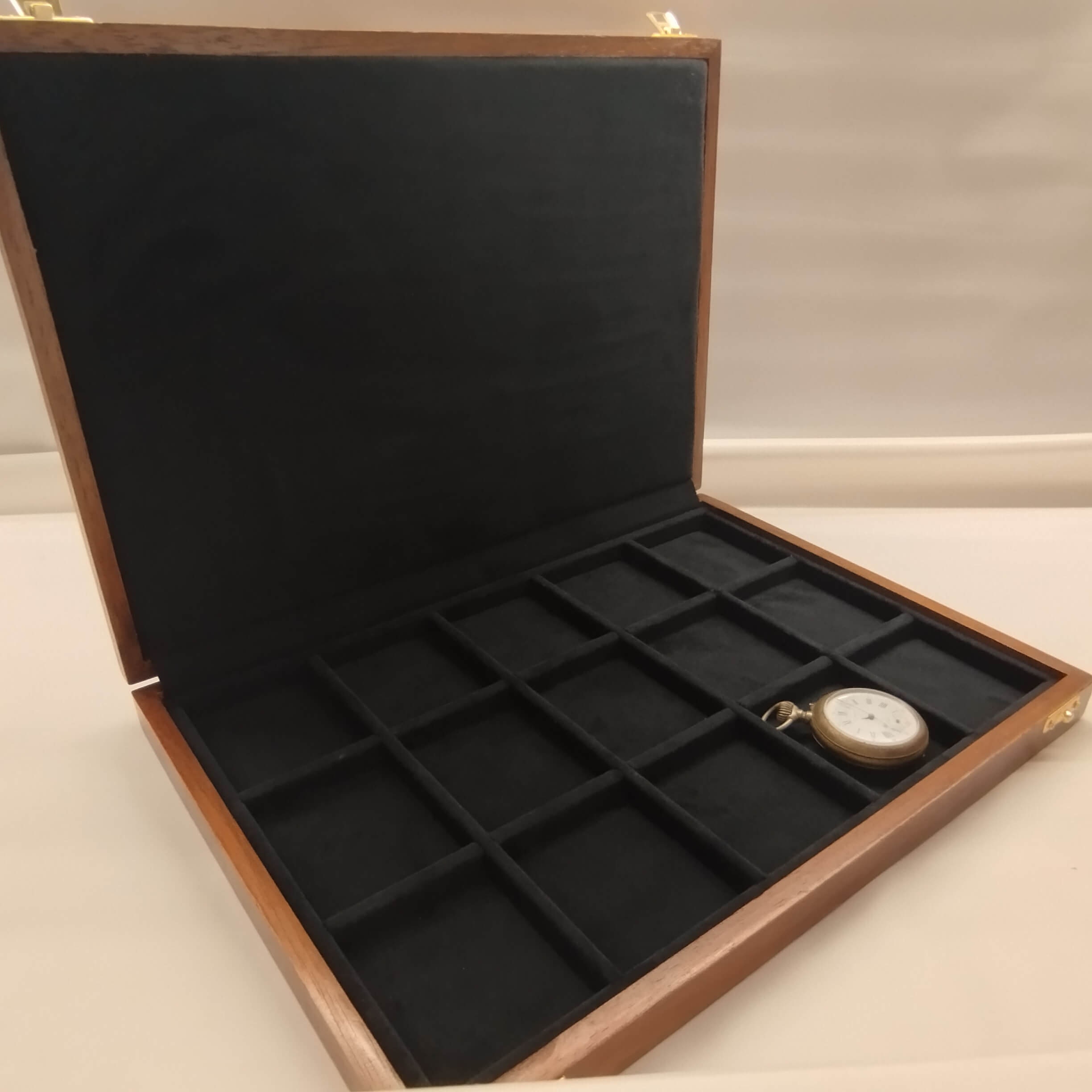Onion Pocket Watch Case (black Velvet in Photo) - Etsy