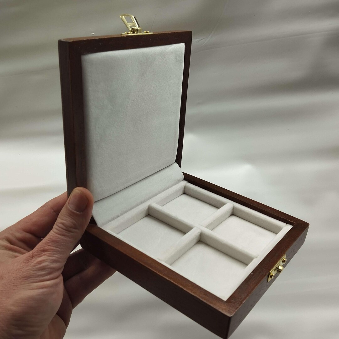 Coin Box - 4 Boxes 50 X 50 Mm - Velvet Color of Your Choice - Etsy