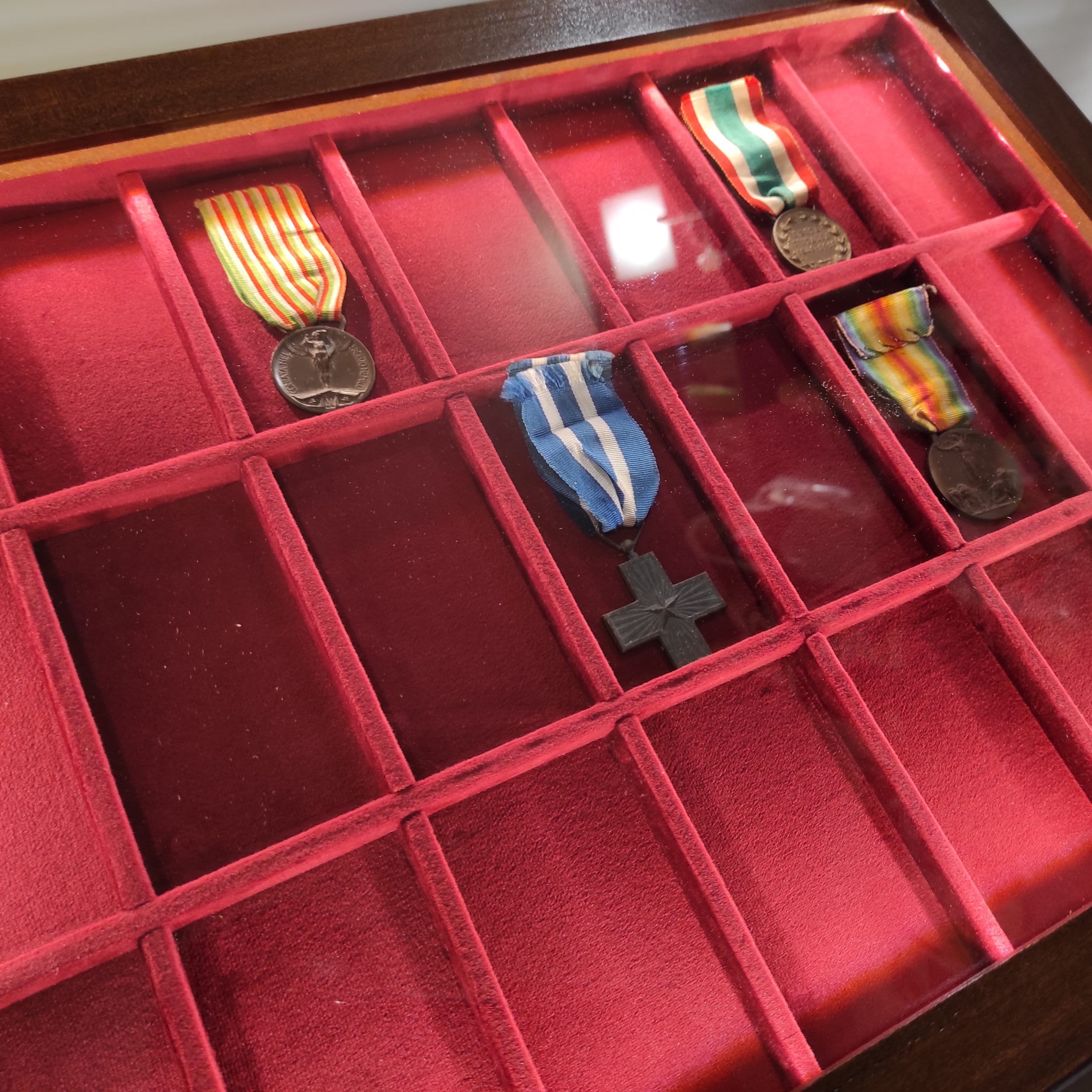 Showcase Display Case for Medals With LED Light Medals - Etsy