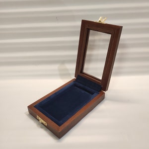 Military Medal Display Box Handmade Wood Velvet Italian Artisan - Etsy