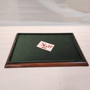 Tray in Wood and Velvet for Jewels, Coins, Medals CUSTOMIZABLE - Etsy