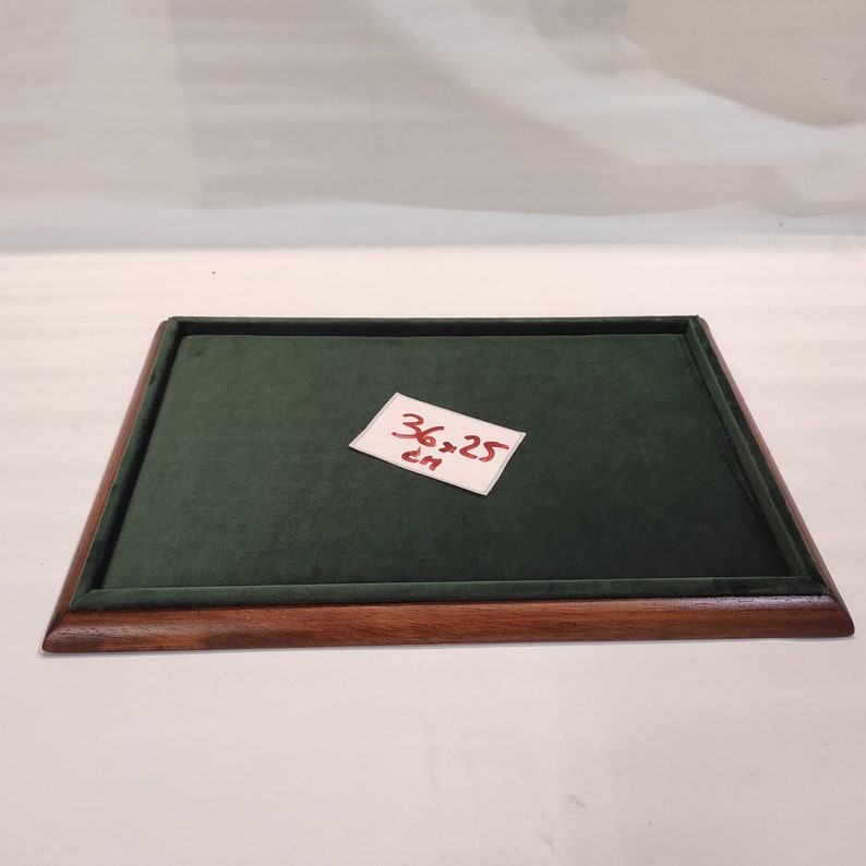 Tray in Wood and Velvet for Jewels, Coins, Medals CUSTOMIZABLE - Etsy