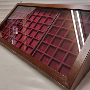 Wooden Display Cabinet for Collectibles Exhibitor for Fair, Conference ...