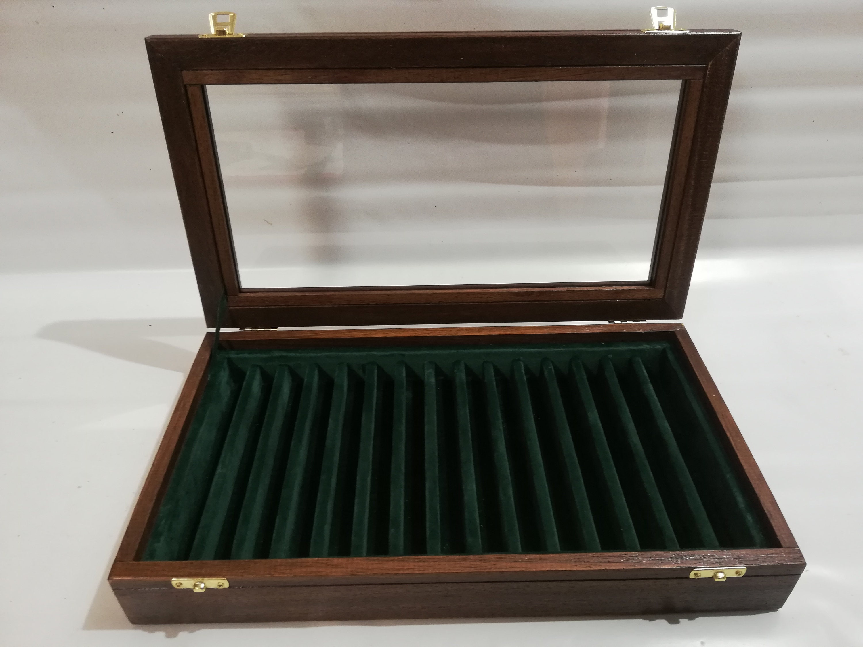 Collection Box for Freehand Razors. Wooden and Velvet Case. | Etsy