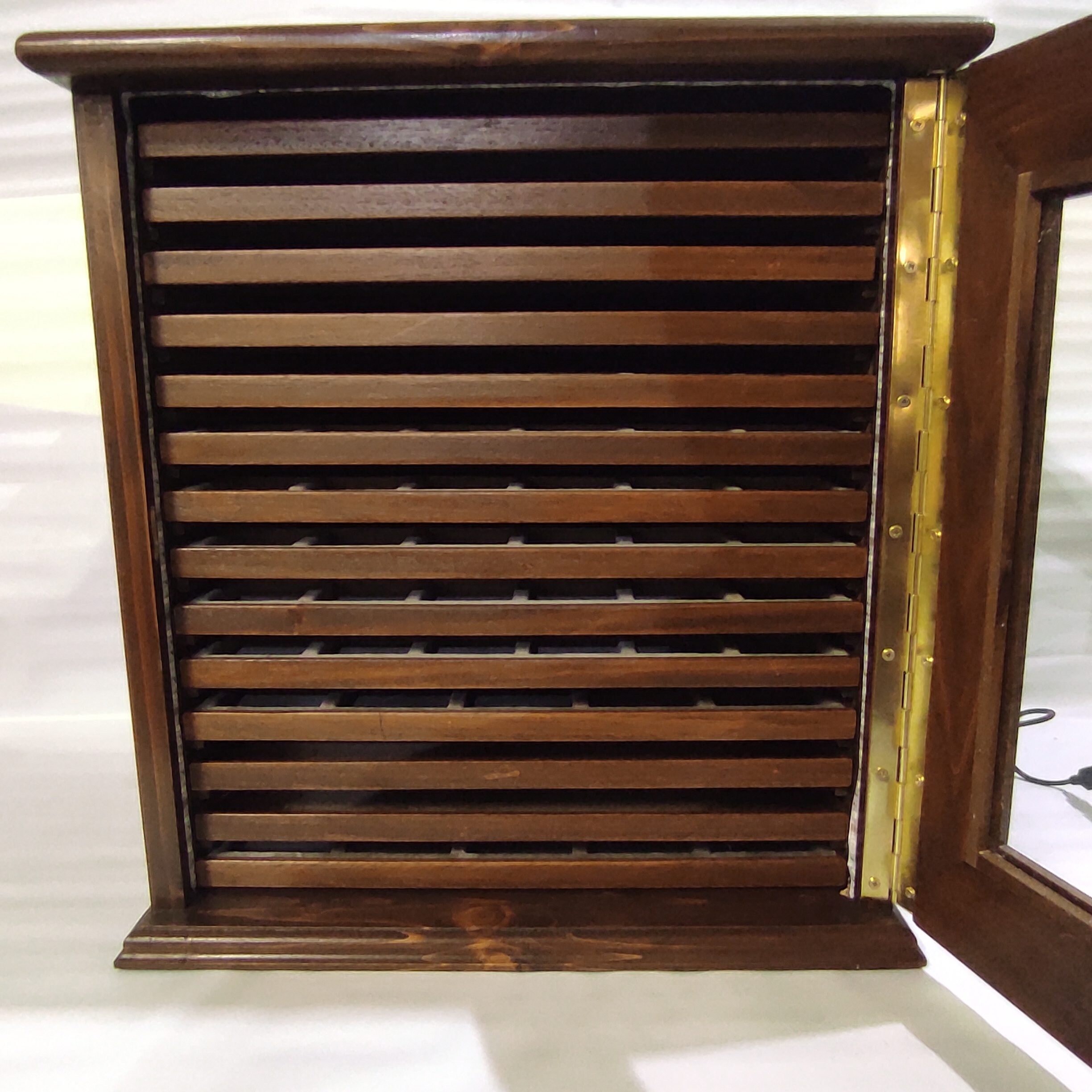 Cabinet for 14 Numismatic Trays - Coin Cabinets With Glass and Lock - Etsy
