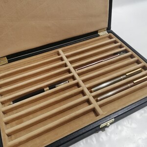 Pen Box, Wooden Case. Display for Fountain Pen Collection, Also ...