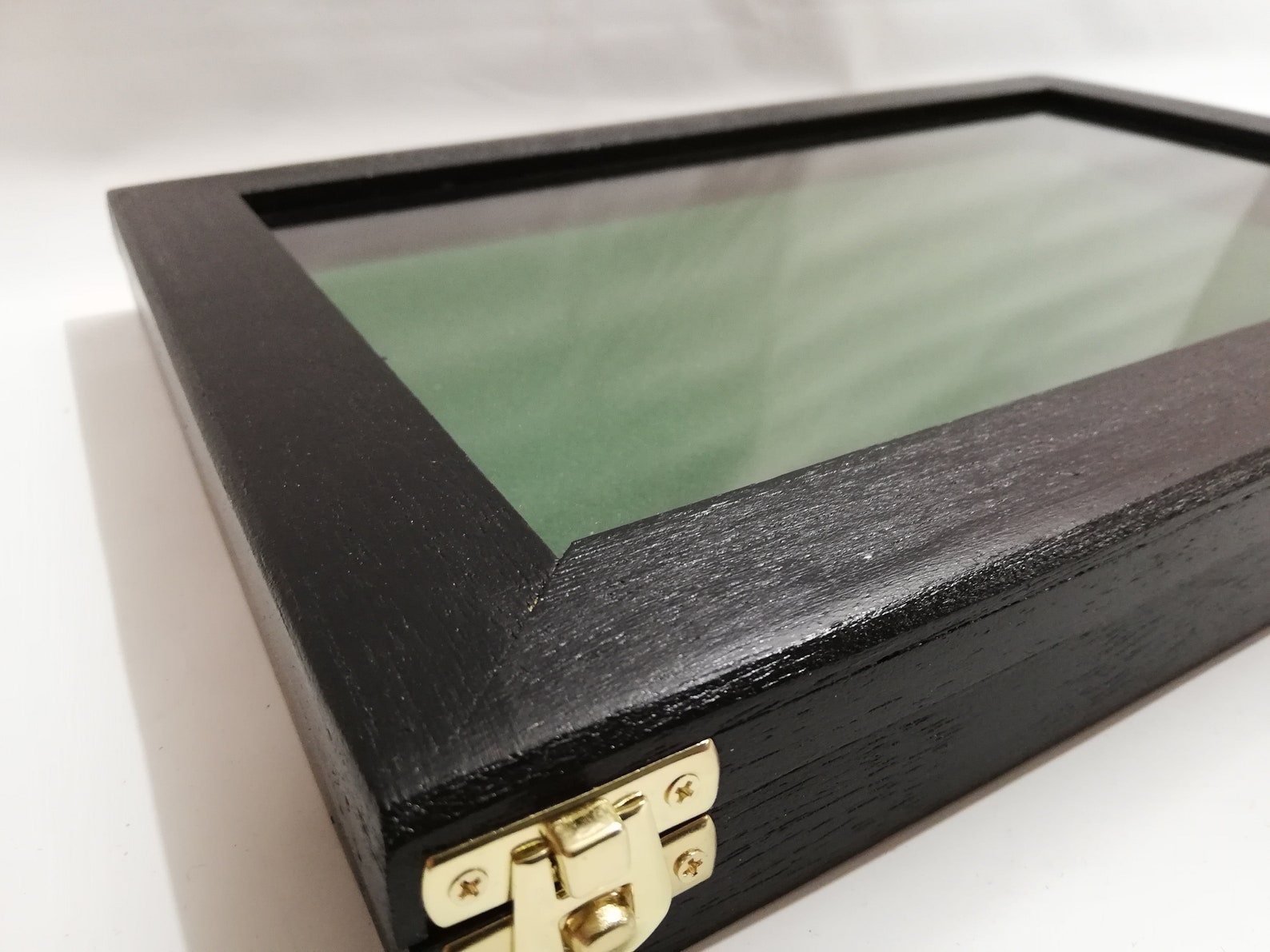 Wooden Case Expositor for Coins or Medals, Malacology, Gems, Poker ...