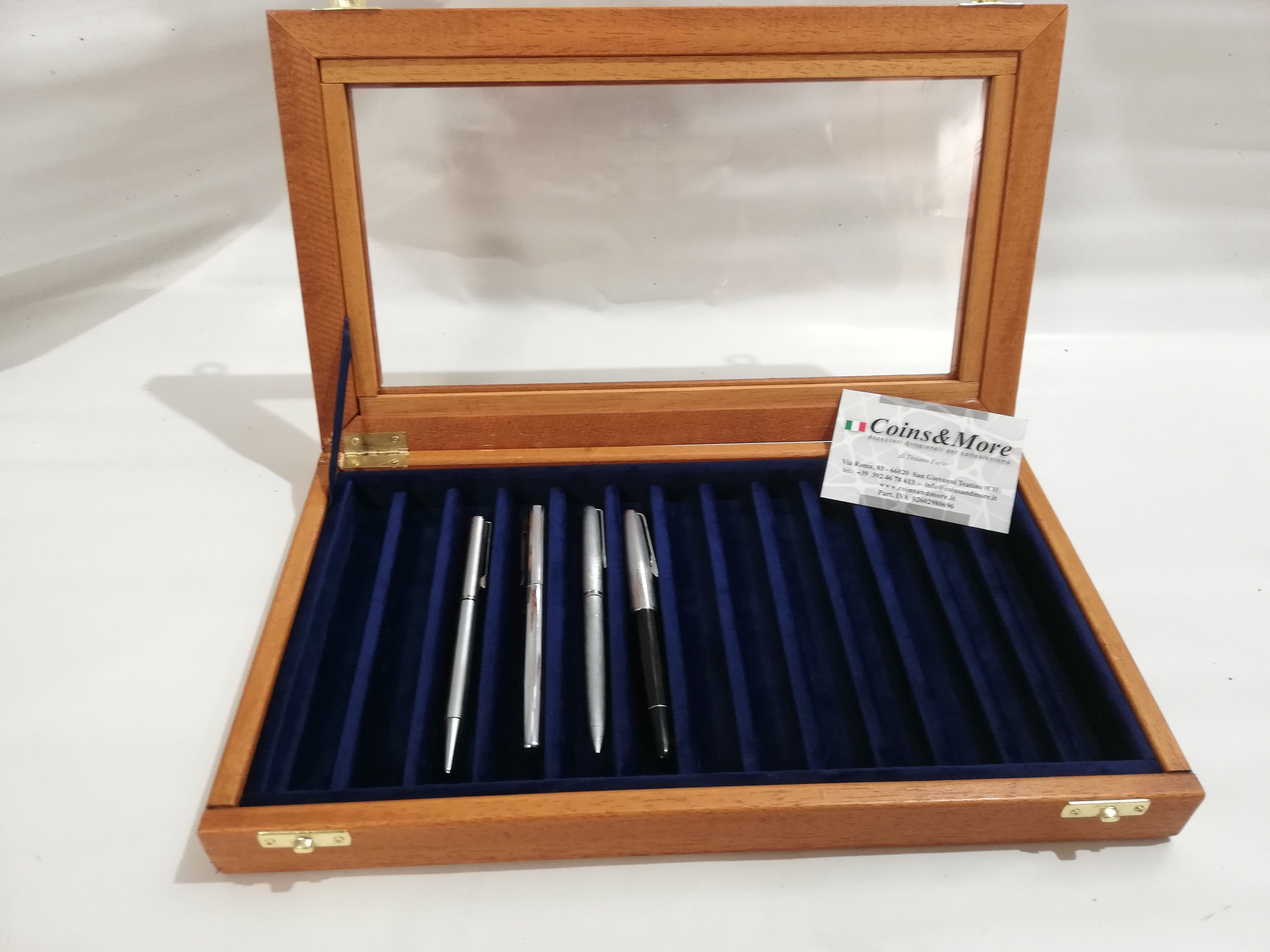 Wood Box Pens Wood Pen Case 13 Fountain Pens Storage - Etsy