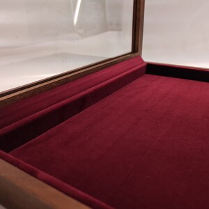 Display Case in Wood and Glass for Fossil Shells, Knives or Other - Etsy