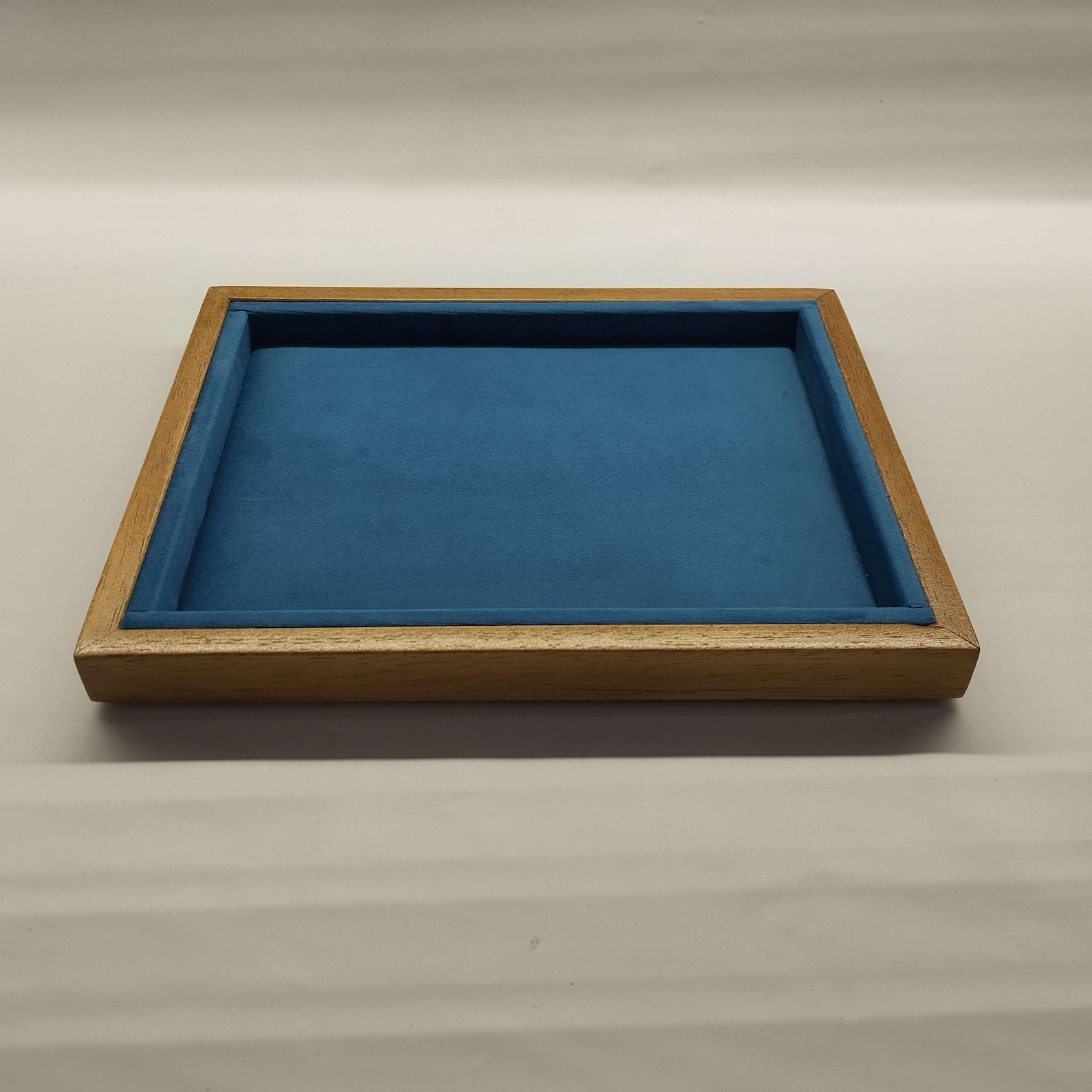 Jewelry Display Tray Wood Satin Lined 24x19cm Artisan Made in Italy - Etsy