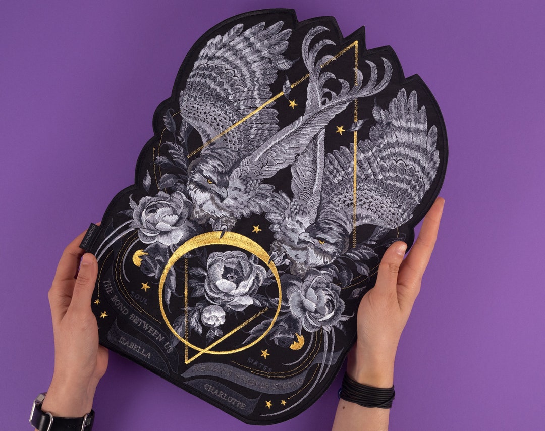 Eagle Patch, Custom Iron on Patch, Custom Back Patch, Best Friend Personalised Gift, Spirit ...